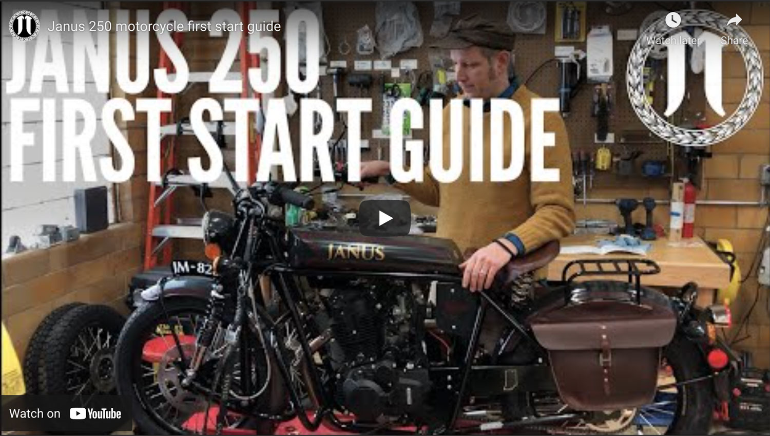 The Halcyon 250cc Motorcycle - Janus Motorcycles