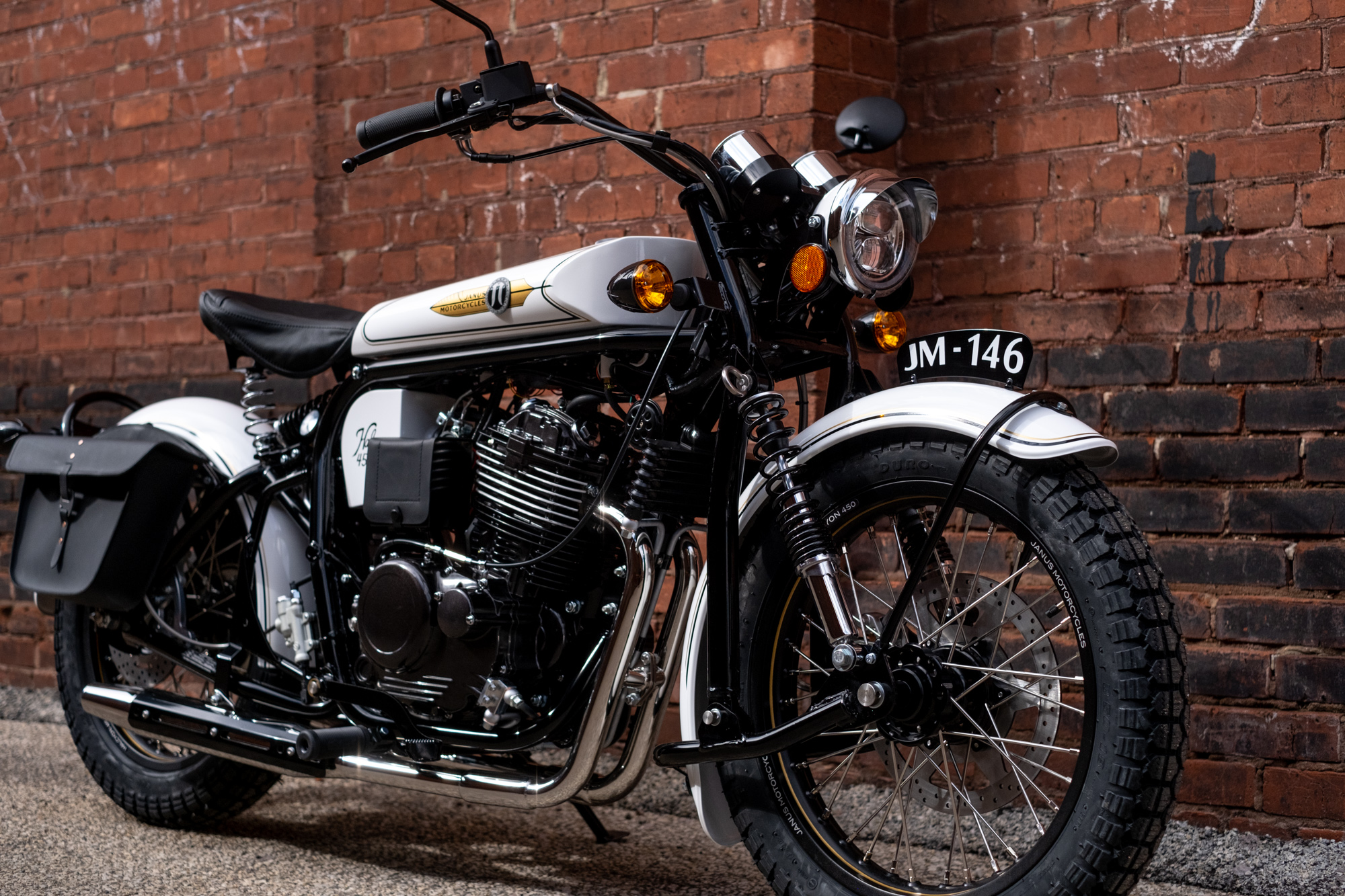 The Halcyon 450cc Motorcycle - Janus Motorcycles