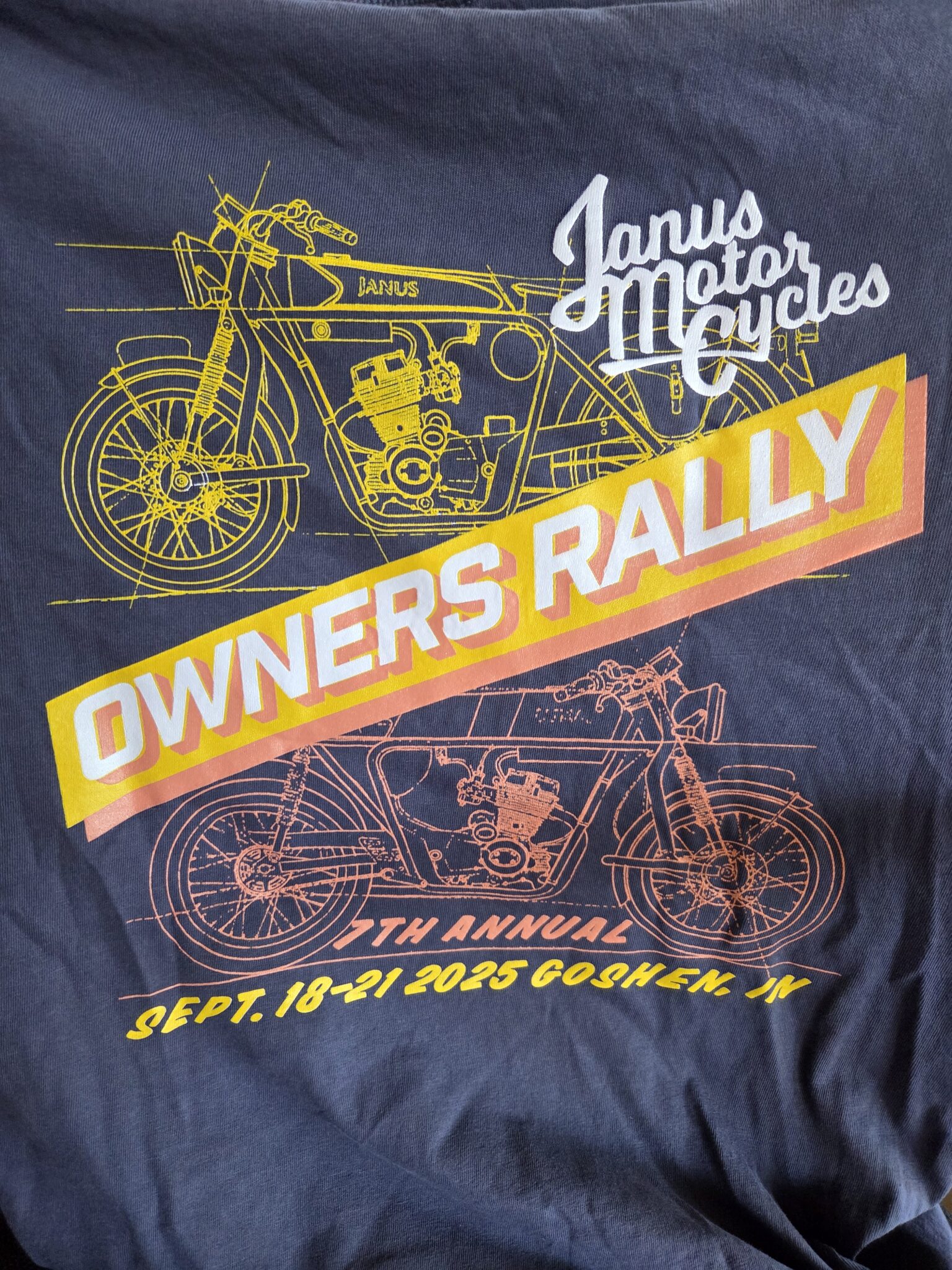 2025 Janus Rally Tee - Janus Motorcycles