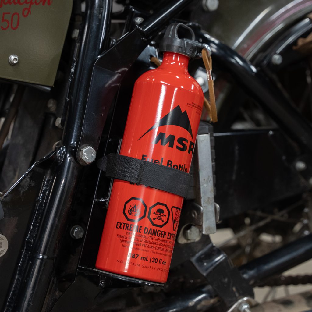 MSR Fuel Bottle and 450 Mount - Janus Motorcycles