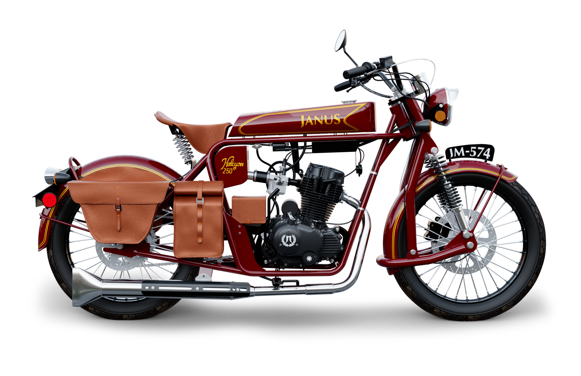The Halcyon 250cc Motorcycle - Janus Motorcycles