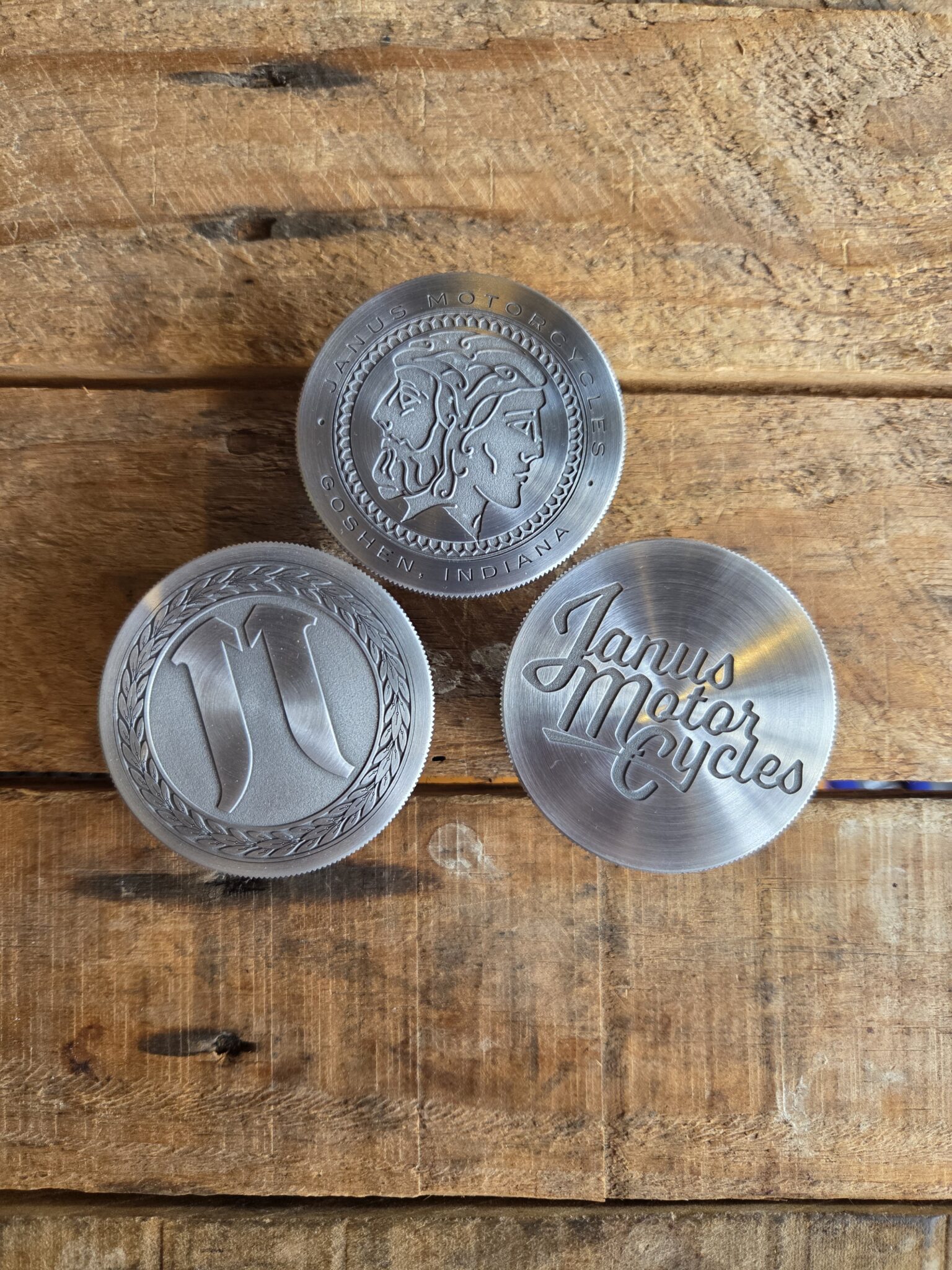 Engraved Fuel Cap - Janus Motorcycles