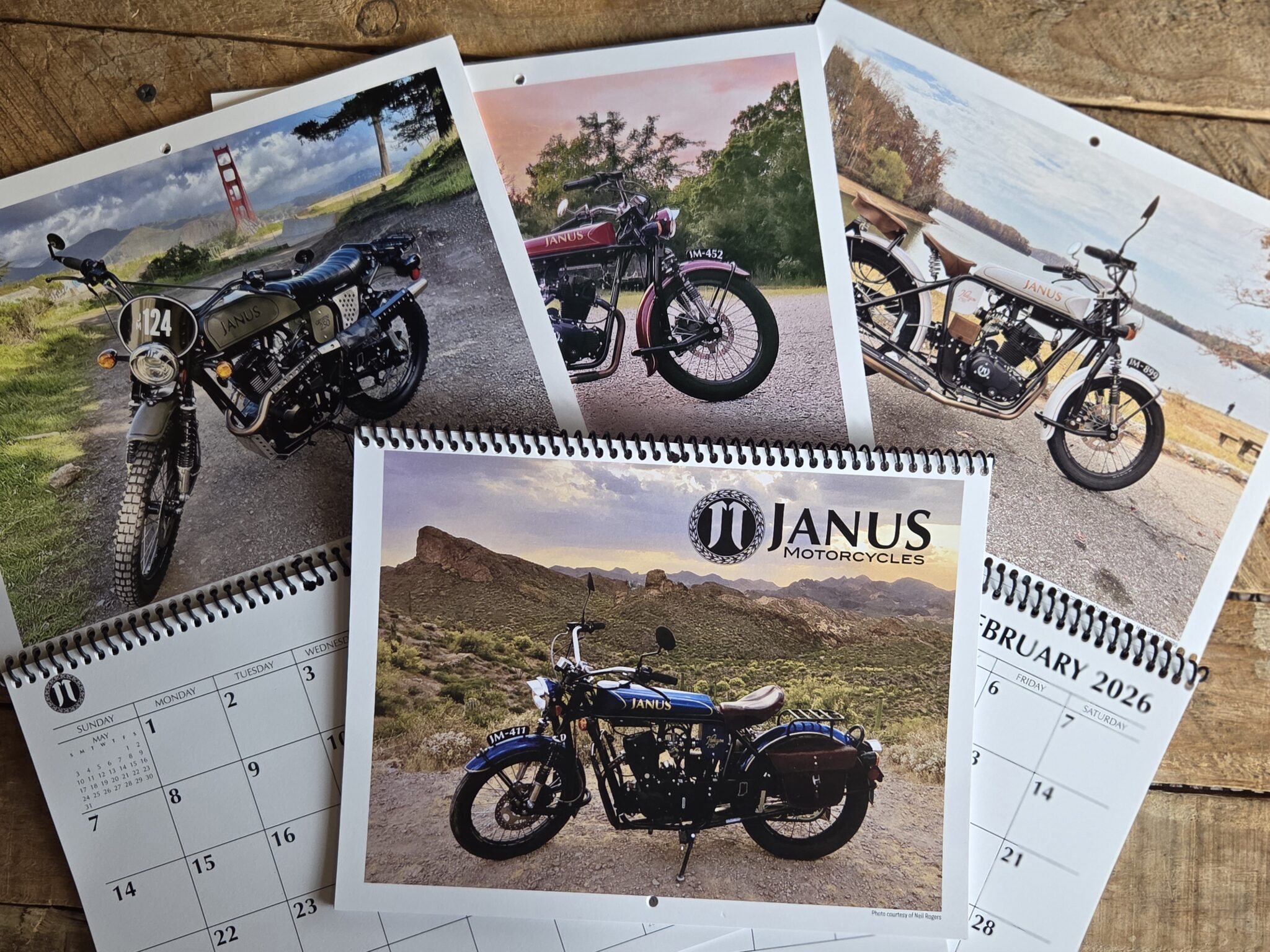 Janus Motorcycles 2026 Calendar - Janus Motorcycles