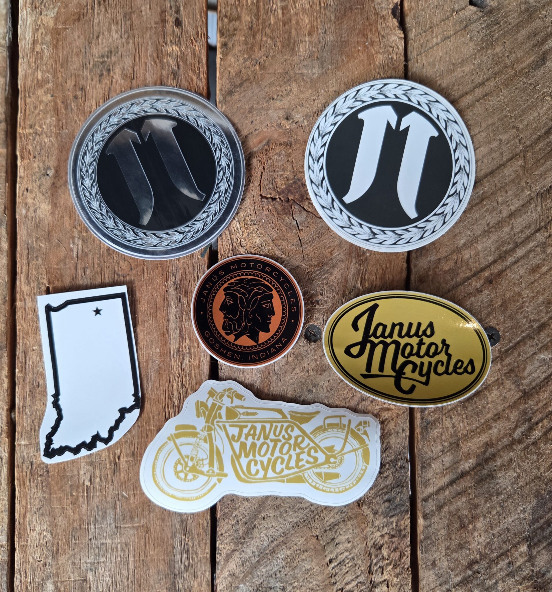 Motorcycle Sticker Pack | Janus Motorcycle Decals & Stickers